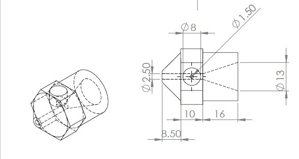 New Extruder Nozzles - Advanced Filament Extruders